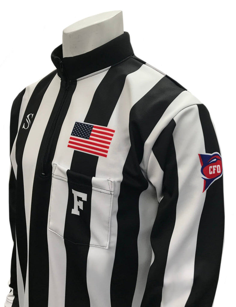 USA129CFO College Football "Fully Dye Sublimated" Cold Weather Long Sl ...