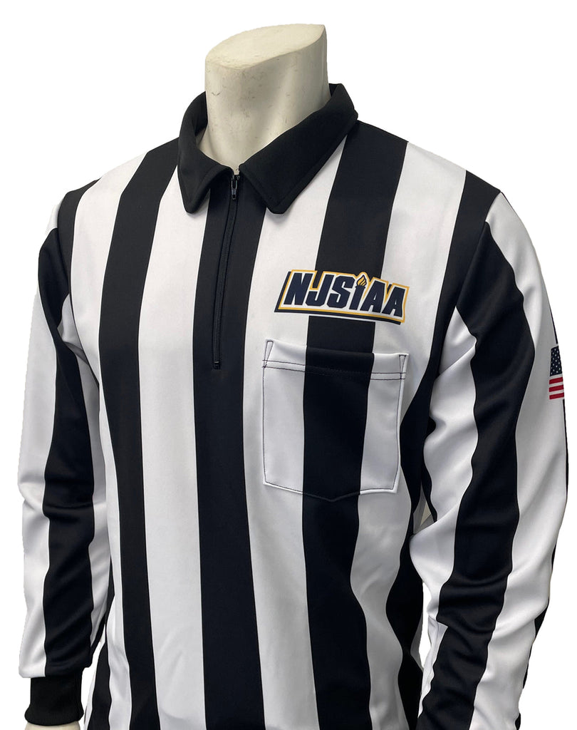 USA138NJ - New Jersey 2 1/4" Stripe - Long Sleeve Football Shirt – NFHS ...