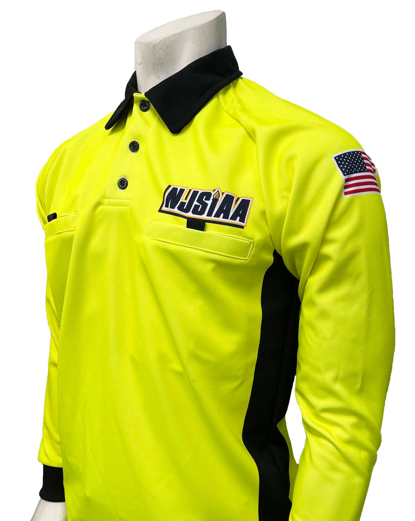 USA901NJ FY - New Jersey Long Sleeve Soccer Shirt – NFHS Officials Store